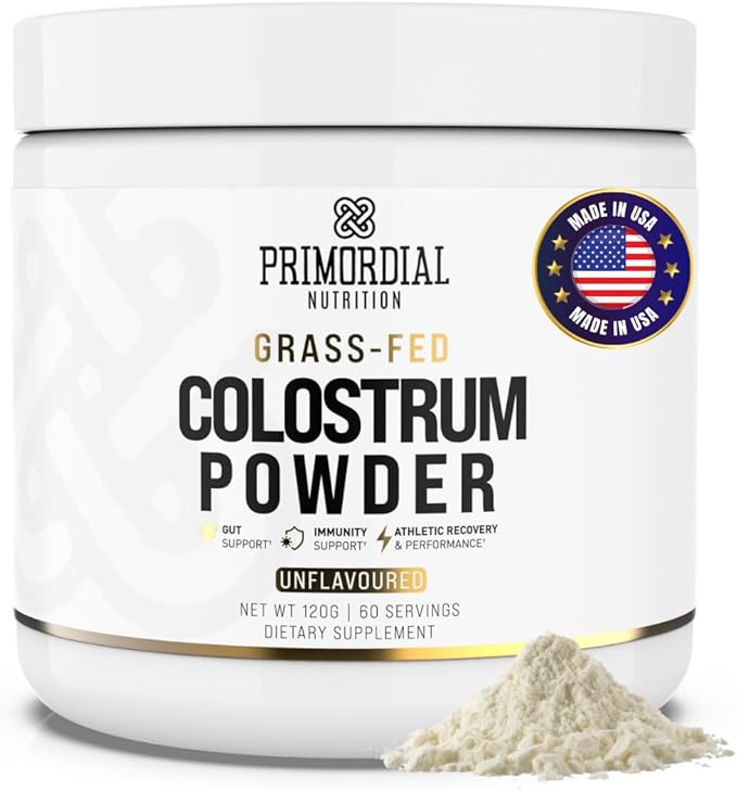 Amazon.com: Primordial Nutrition Grass Fed Colostrum Supplement for Gut ...