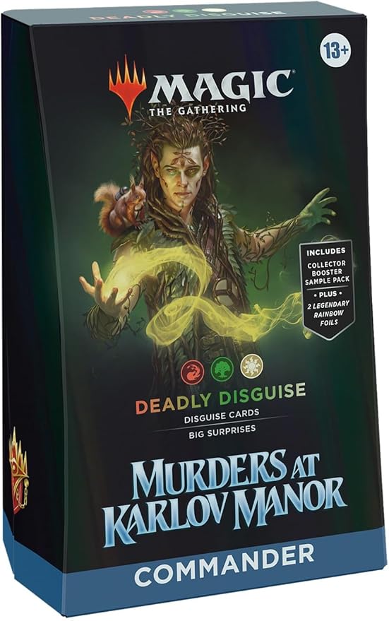 Magic the Gathering Murders at Karlov Manor Commander Deck Deadly ...