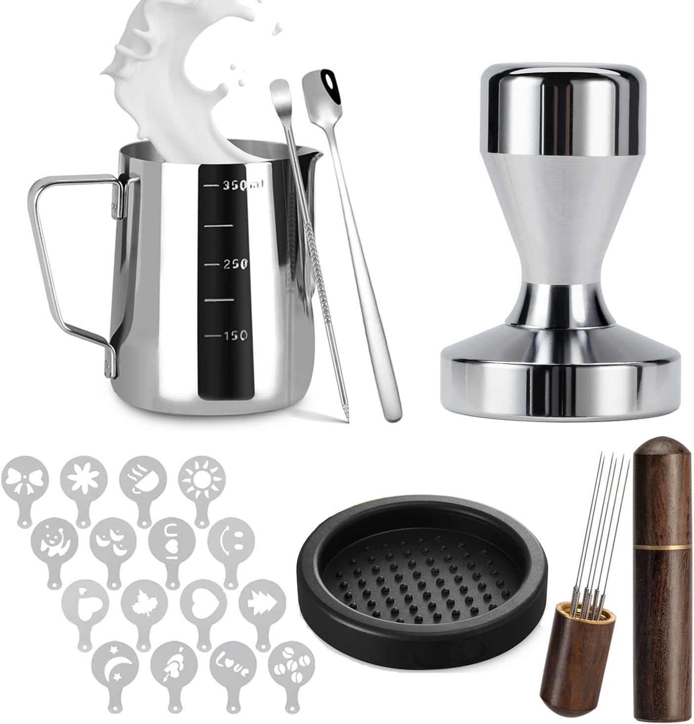 Amazon.com: Espresso Accessories Kit 51mm Tamper: 51mm Espresso Tamper ...