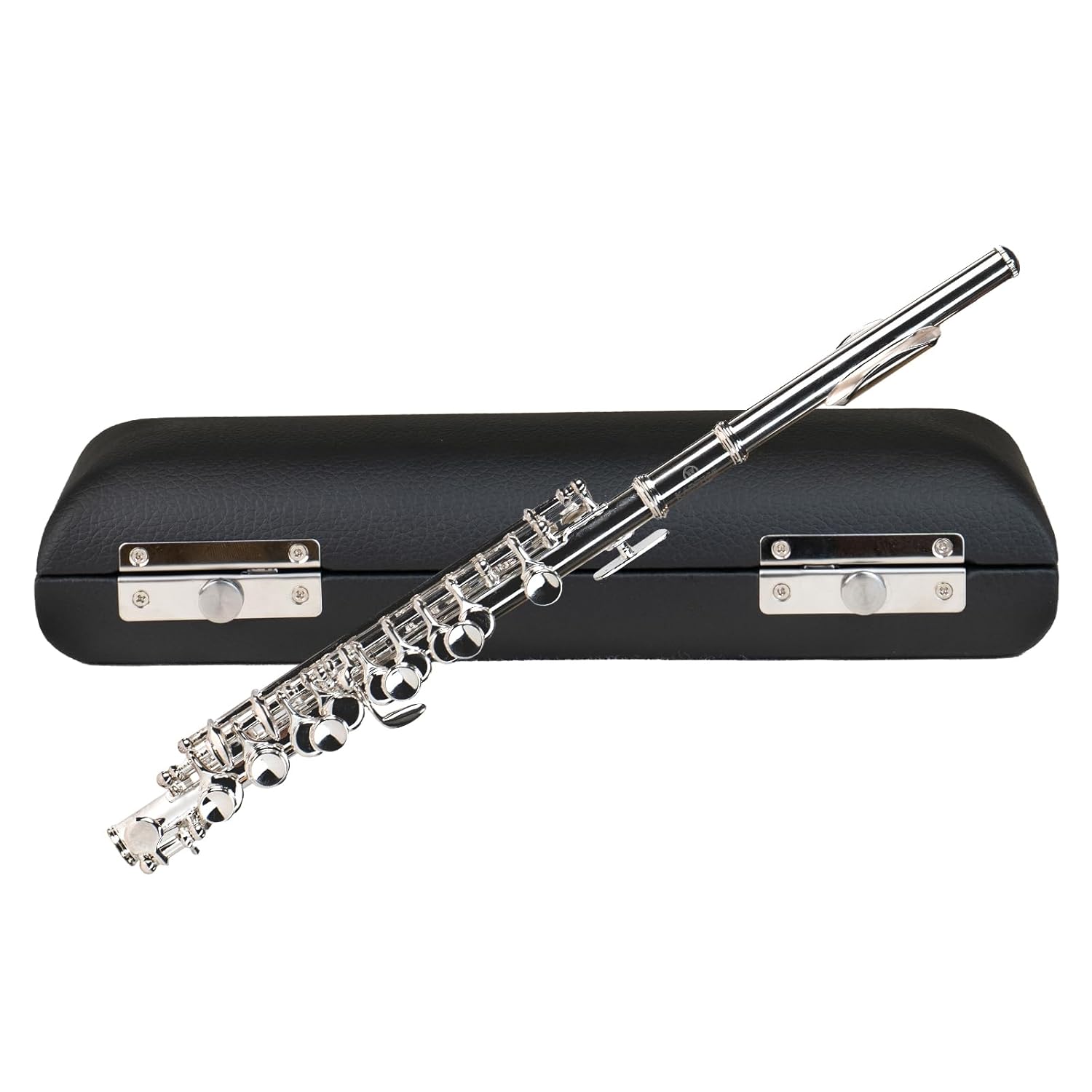 Kadence Silver Piccolo Flute – 16 Keys, Key of C, Closed & Open Hole ...