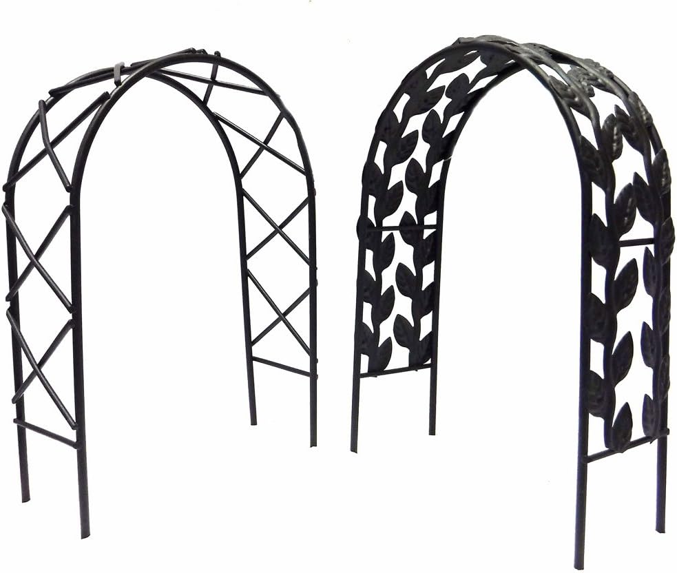 Amazon.com: Set of Two - Miniature Fairy Garden Arches - Mini Metal ...