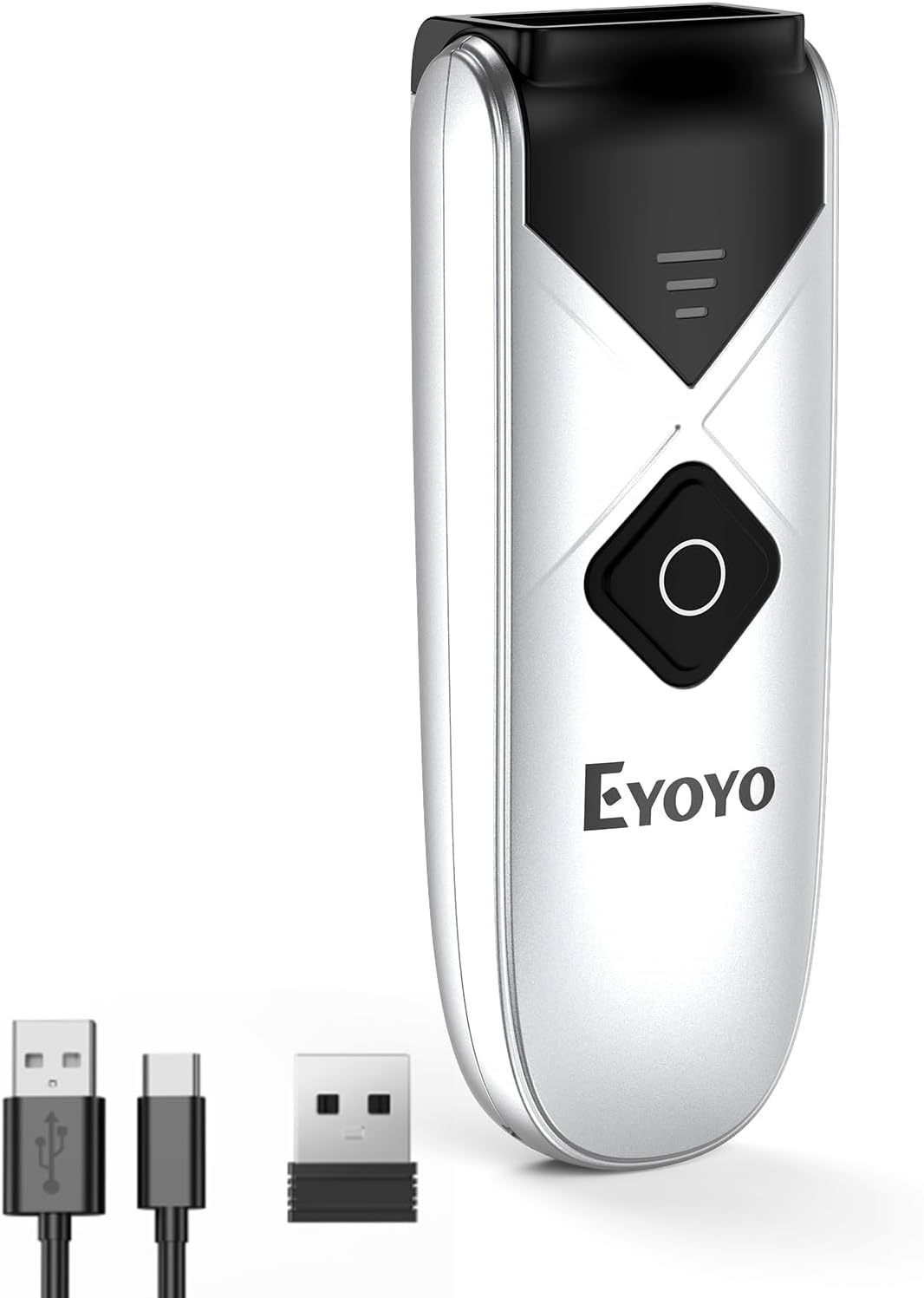 Amazon.com : Eyoyo Bluetooth 2D&1D Barcode Scanner, Portable Wireless ...