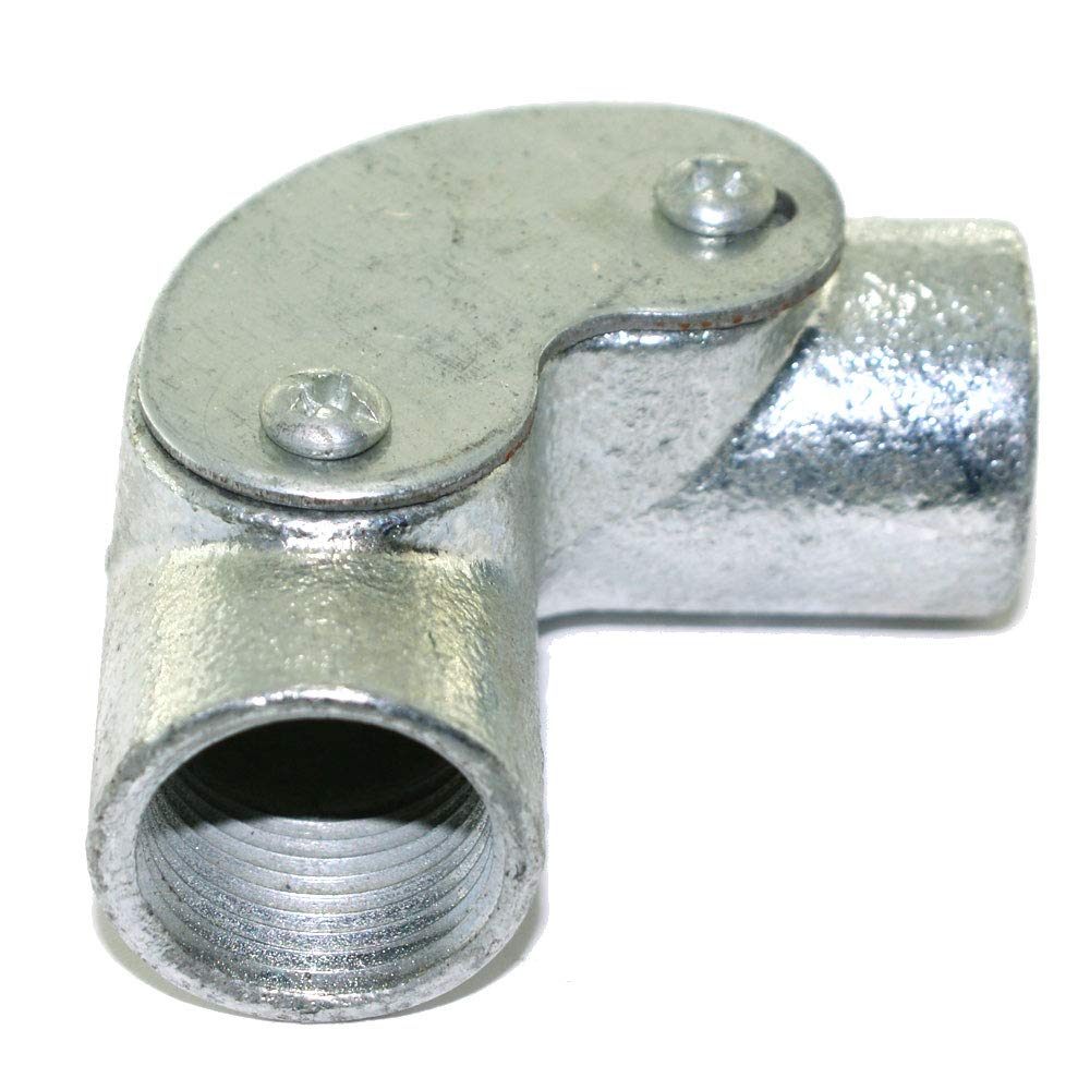 Inspection Elbow for 20mm Galvanised Conduit | METPRO | IE1G: Buy ...