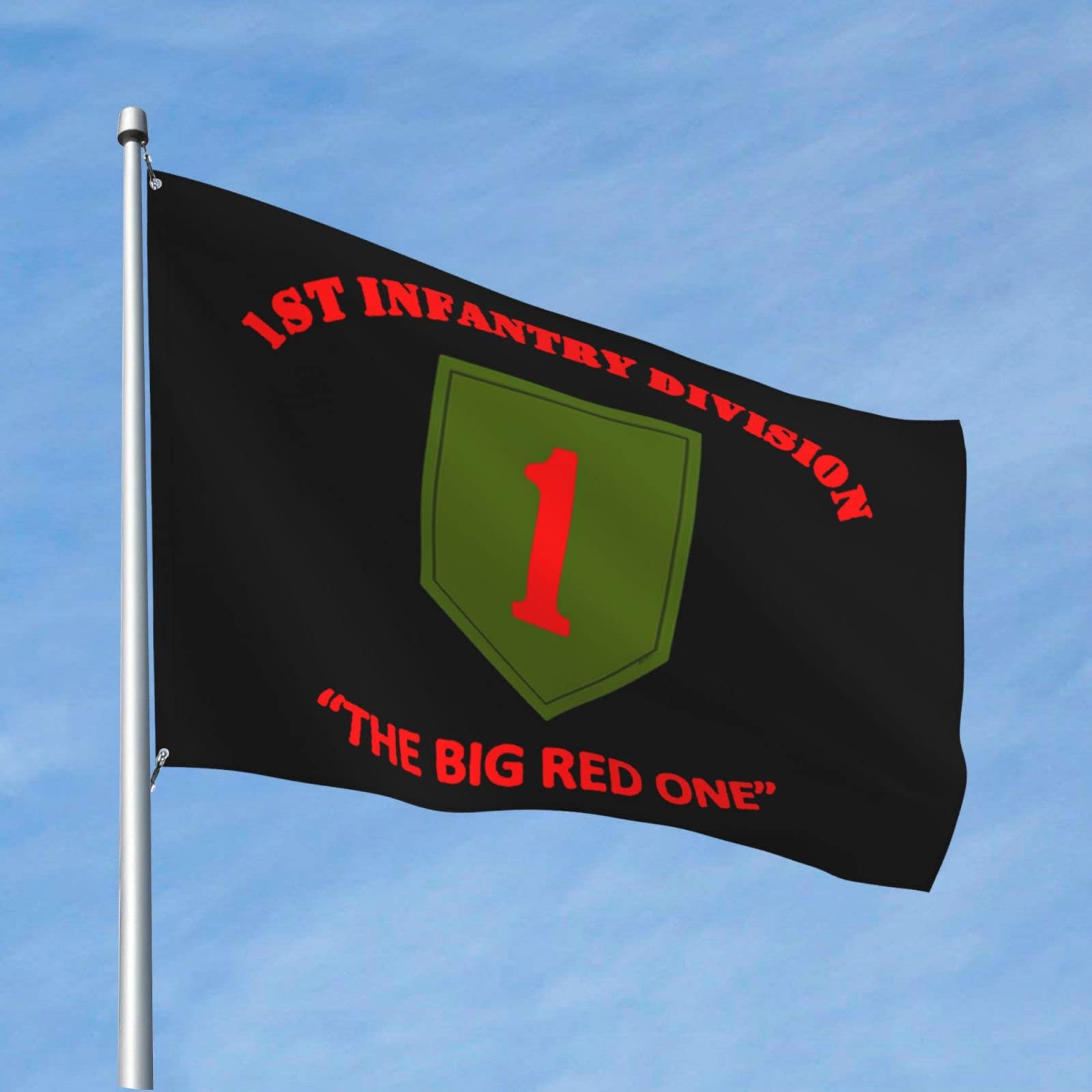 Amazon.com : Army 1st Infantry Division Big Red One Flag 4x6 Ft Outdoor ...