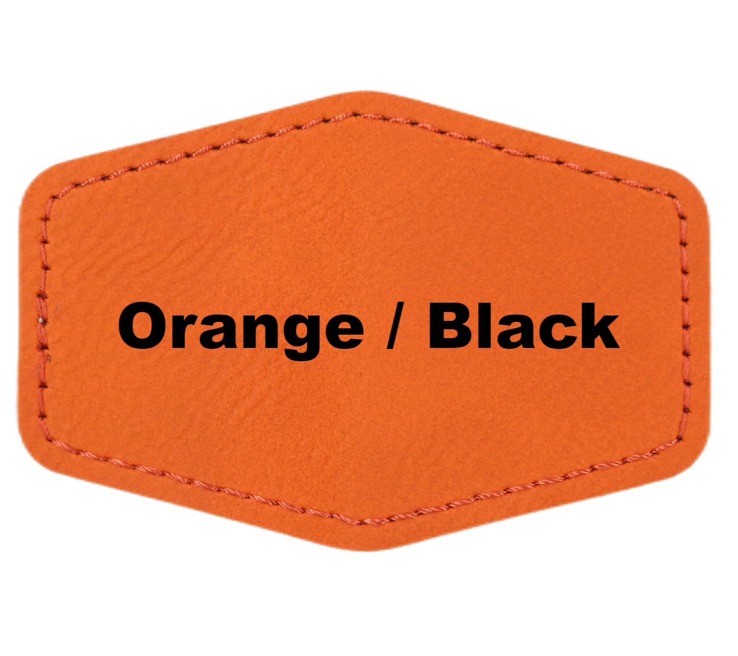 Amazon.com: 3X2" Hexagon Laserable Leatherette Patch with Self-Adhesive ...