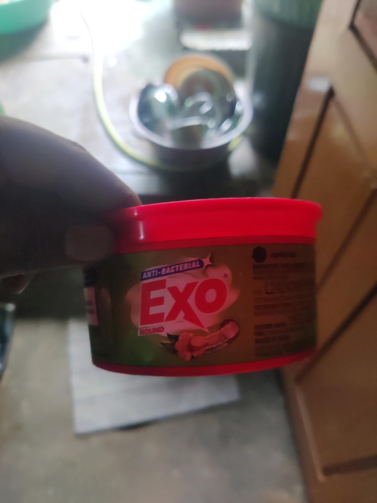 Exo Round Dishwash Bar 700G Set Of 2 With Exo Super Scrubber Free ...