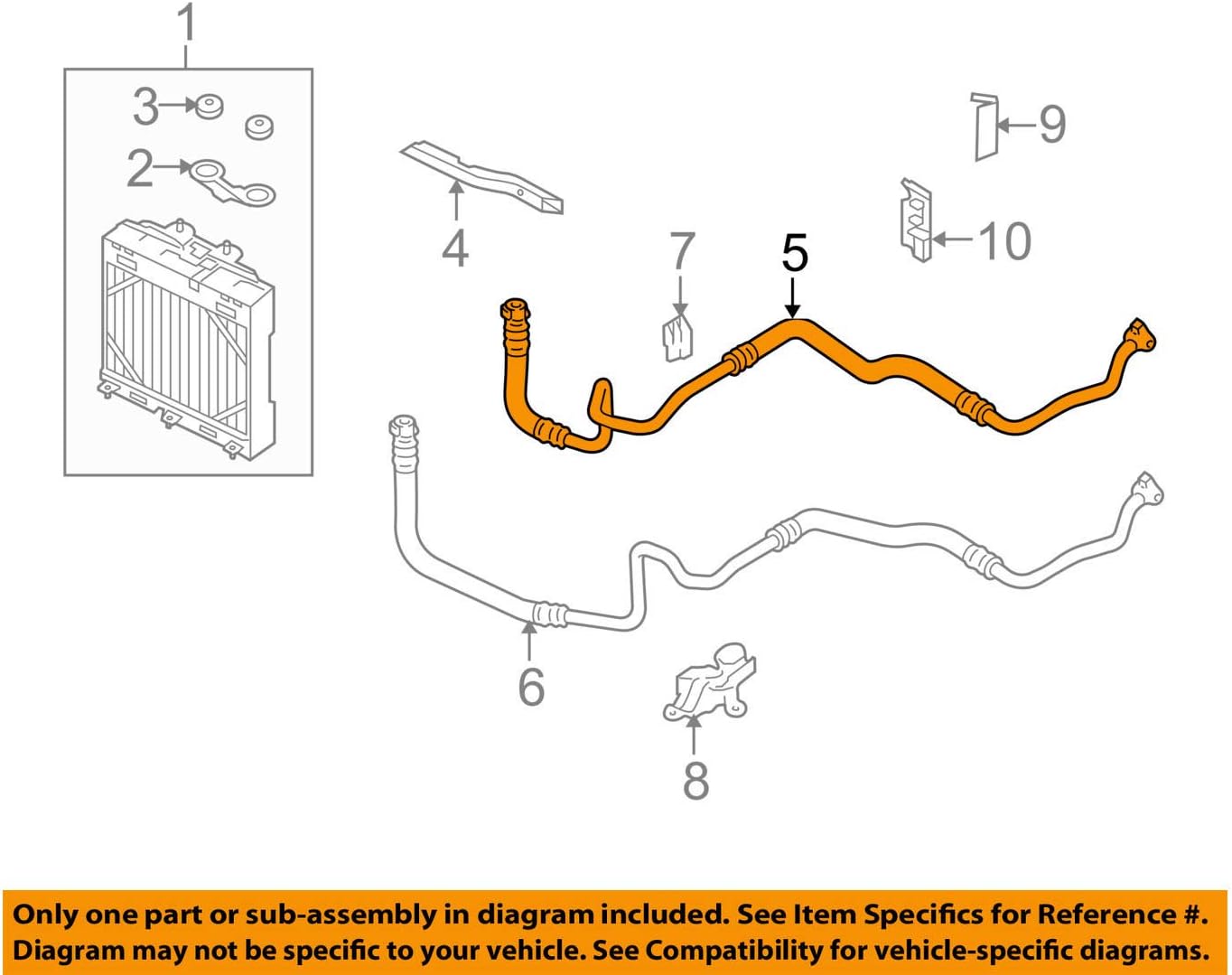 Amazon.com: Genuine BMW F01 F01N F02 Engine Oil Cooler Hose Pipe Inlet ...
