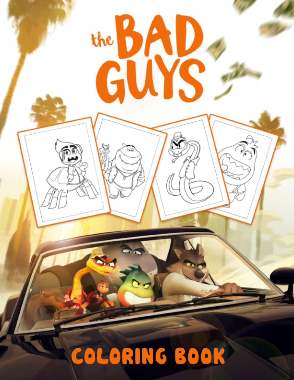 Buy The Bād Guys Coloring Book: Amazing Drawings - All Characters The ...