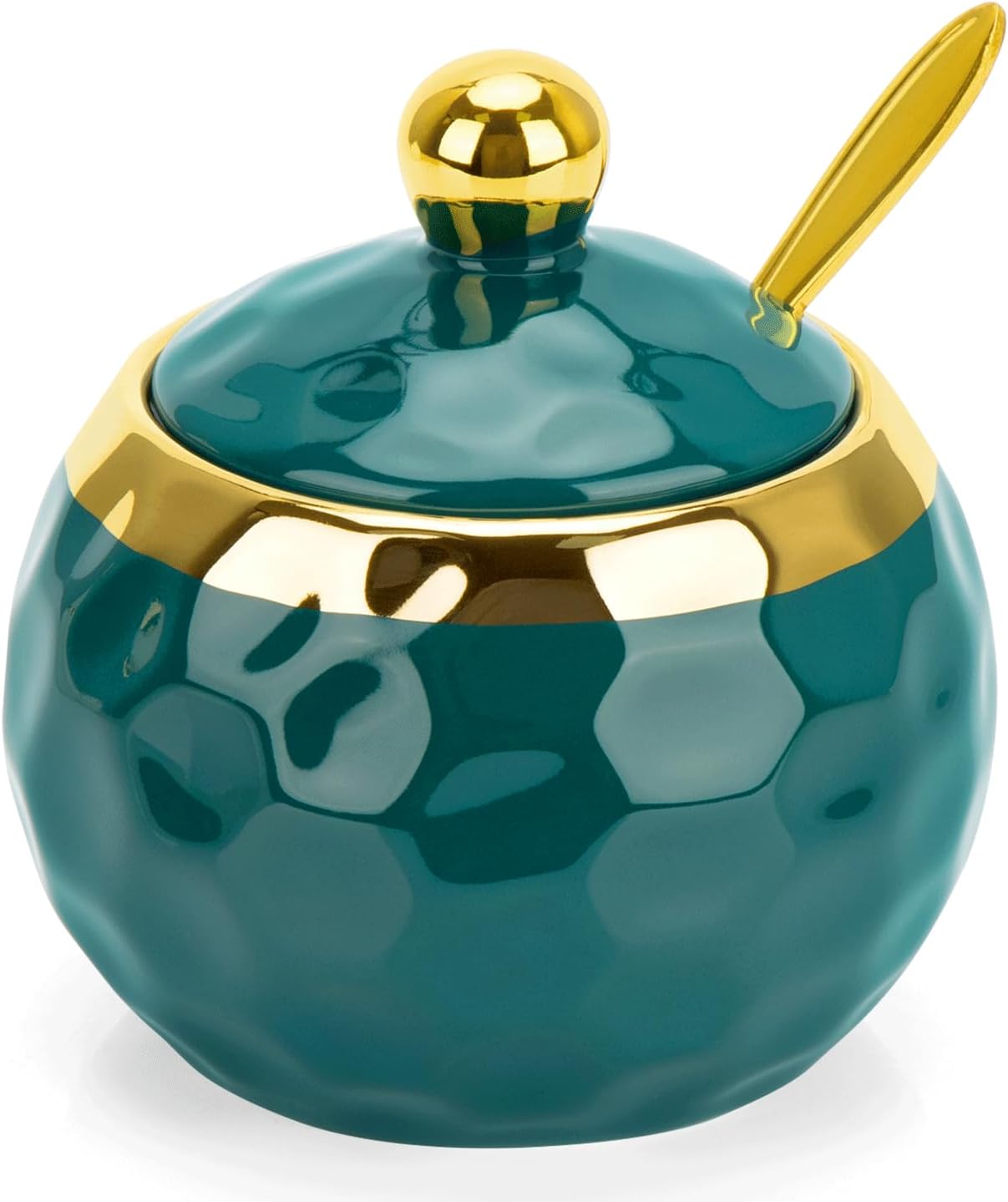 Amazon.com | JFFLYIT 3 Pcs Sugar Bowls Ceramic Coffee Jar Set Ceramic ...