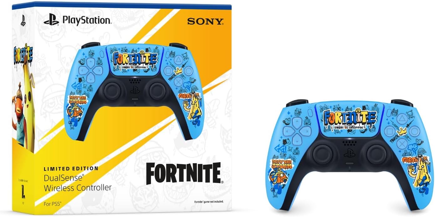 PlayStation DualSense® wireless controller – Fortnite® Limited Edition ...