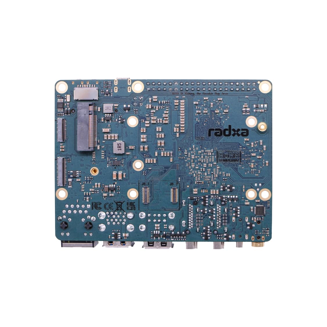 Radxa Rock 5B RK3588 8-core CPU SBC, GPU, NPU, HDMI with 8K Output, and ...