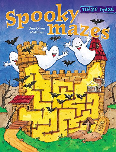 Maze Craze: Spooky Mazes: Matthies, Don-Oliver: 9781402706042: Amazon ...