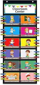 Amazon.com: Classroom Management Pocket Chart Teacher's Helper ...