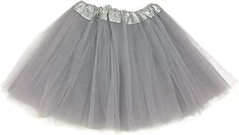 Amazon.com: Basic Tutu (Silver) : Clothing, Shoes & Jewelry