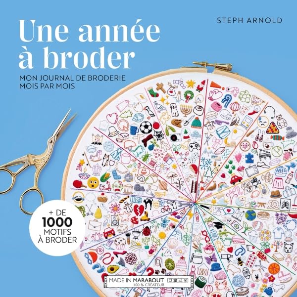 Amazon.fr - Une année à broder - Arnold, Steph - Livres