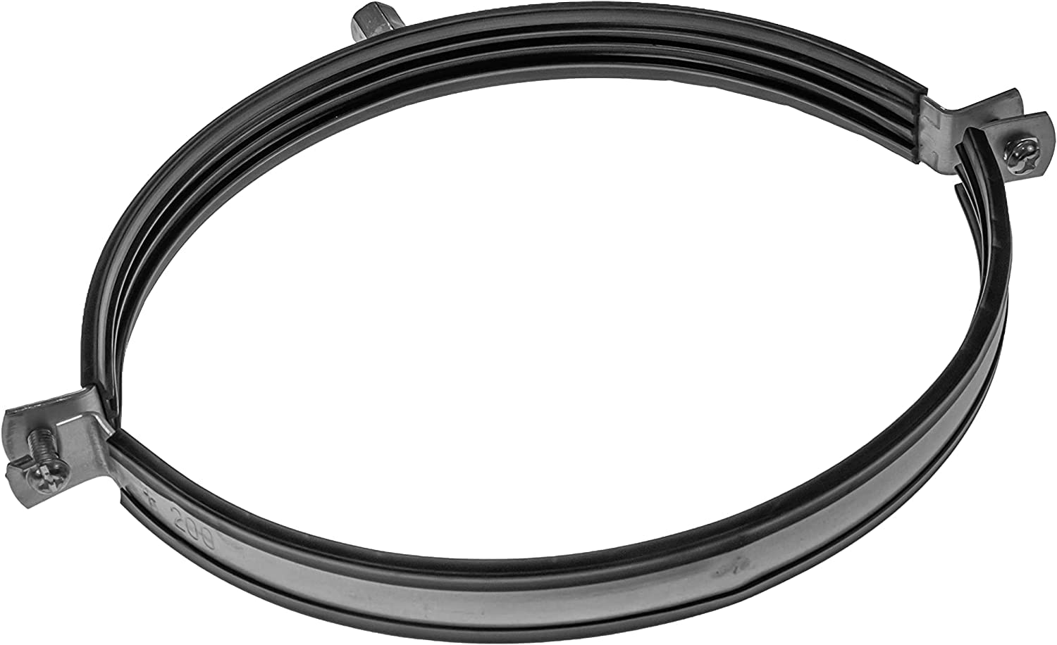 Amazon.com: 12" Inch Galvanized Pipe Hanger with Rubber - Conduit ...