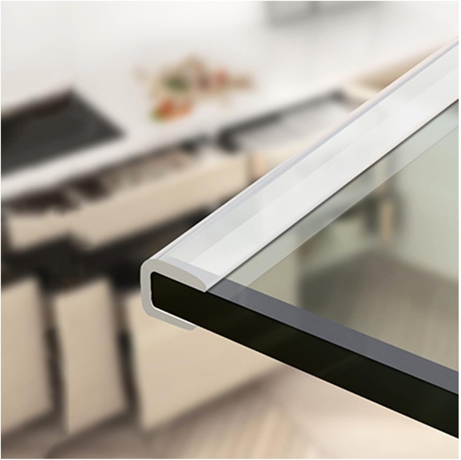 Amazon.com: Baby Proofing U-Shaped Edge Protector Strip Clear, Soft ...