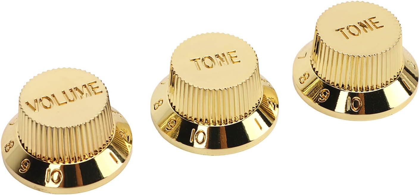 Amazon.com: Electric Bass Volume Knob, 1T2V Fine Workmanship 3 Pieces ...