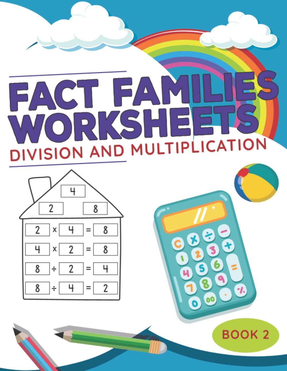 Multiplication And Division Fact Families Worksheets MULTIPLICATION