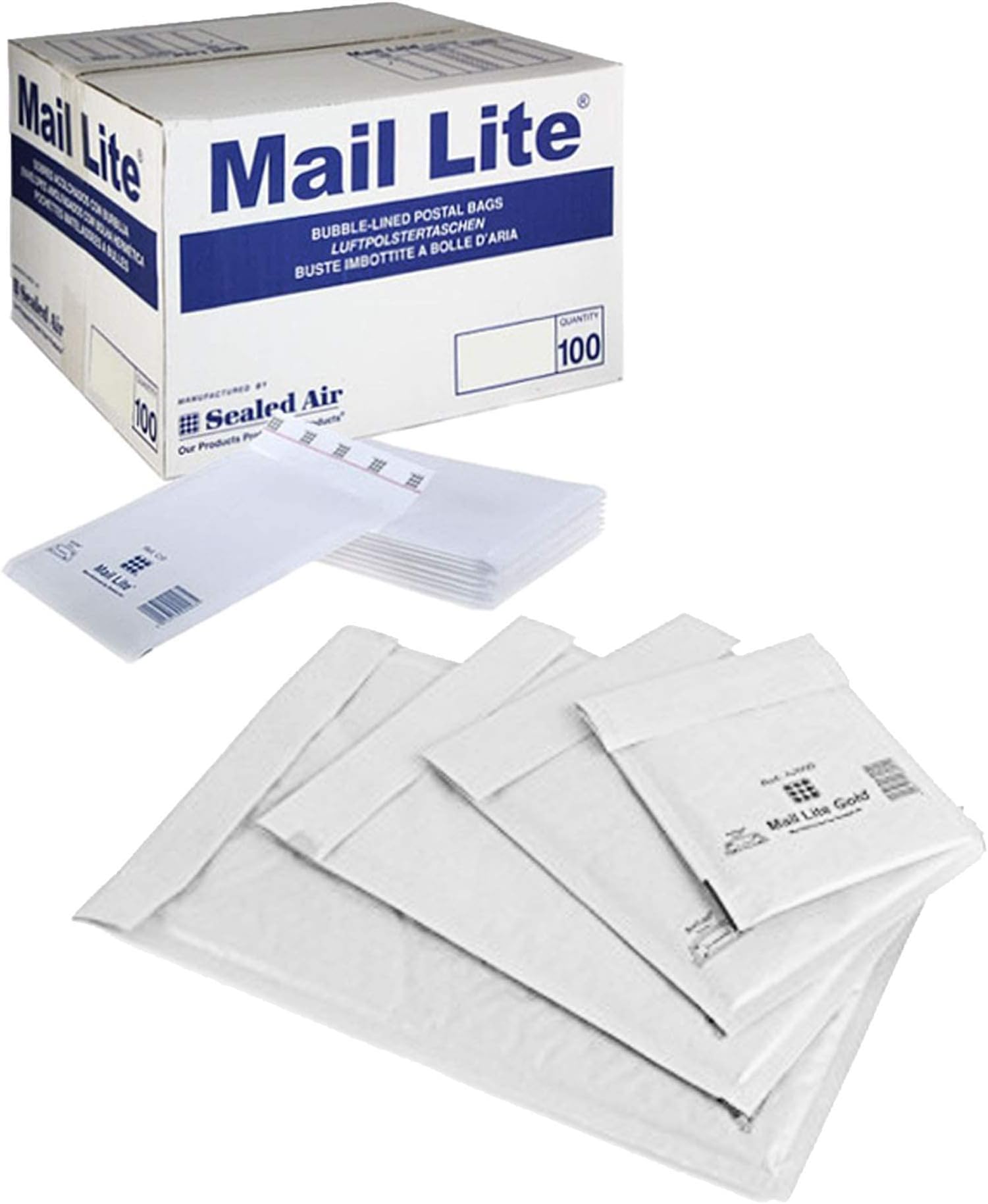 100 Mail Lite E/2 Padded Envelope 220 x 260mm : Amazon.co.uk ...