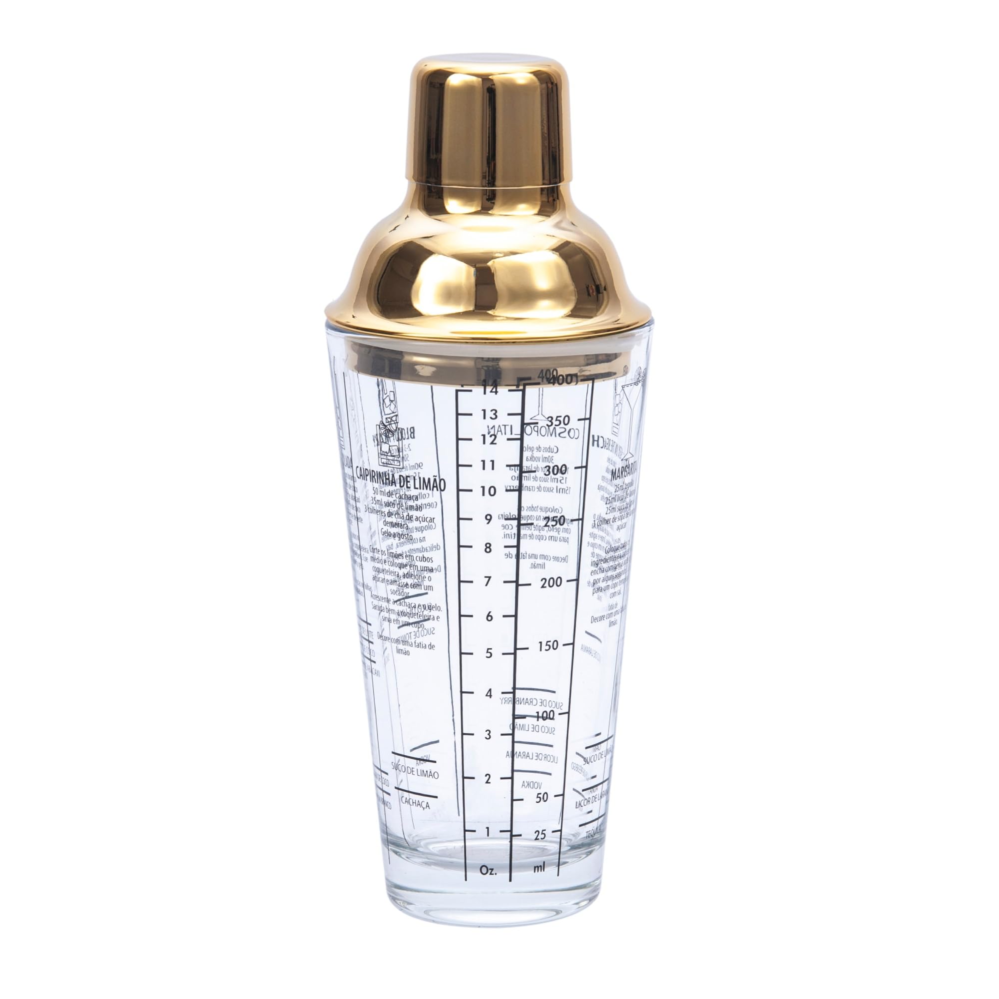 Snapklik.com : AUOXIOUYM Glass Cocktail Shaker