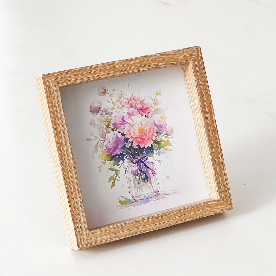 Amazon.com - PLUSCHEN 5X5 Picture Frame Khaki Sqaure Photo Frame For ...