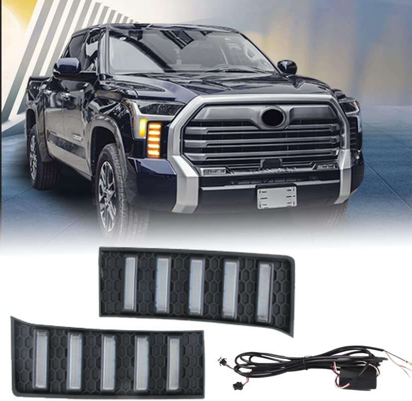 Amazon.com: Front Bumper Fog Lights Driving Lamp Daytime Running Lamp ...
