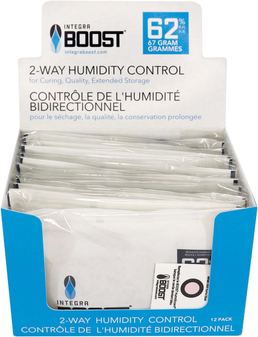 Amazon.com: Integra Boost - 62% RH Level - 67 Gram Size - Two-Way ...