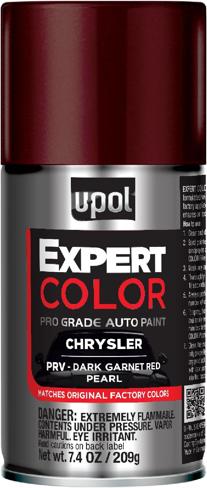 Amazon.com: U-POL Expert Color, For Chrysler PRV, Automotive Spray ...
