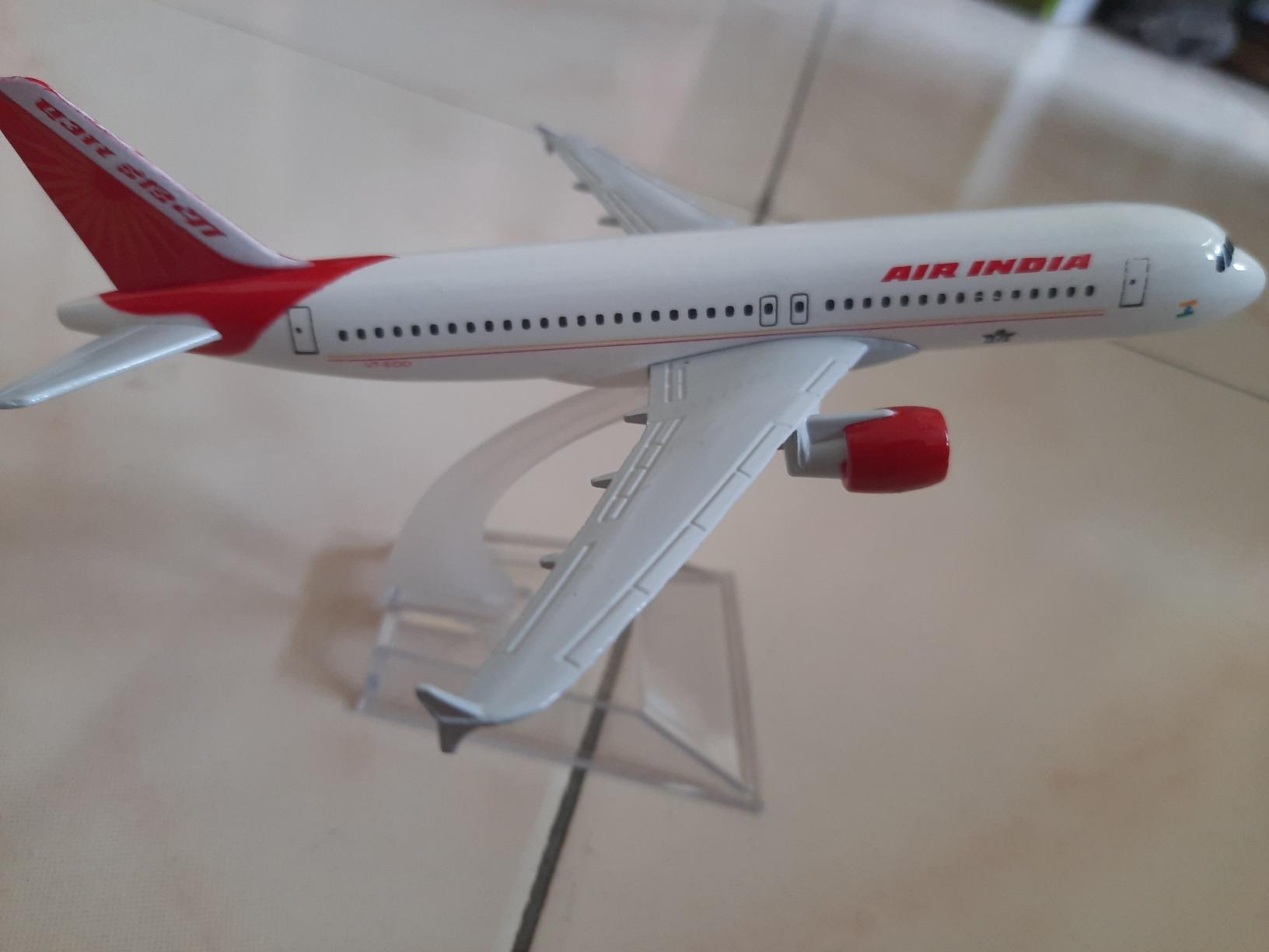 Buy WH Aircraft Models A320 Air India Airbus (Metal, 16cm) Online at ...