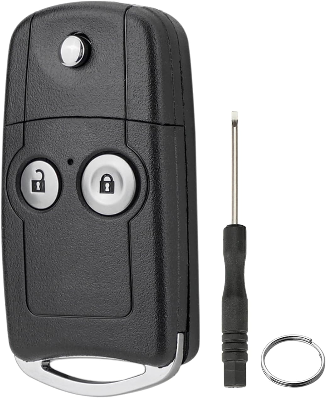 2 button Flip Car Key Fob Case Replacement For Honda CRV Civic Accord ...