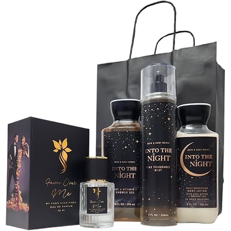 Amazon.com : Bath And Body Into The Night Gift Bundle With Fawn Over Me ...