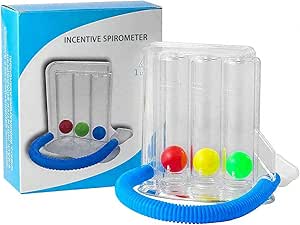 Incentive Spirometer-Breathing Exercise Device : Amazon.ca: Everything Else
