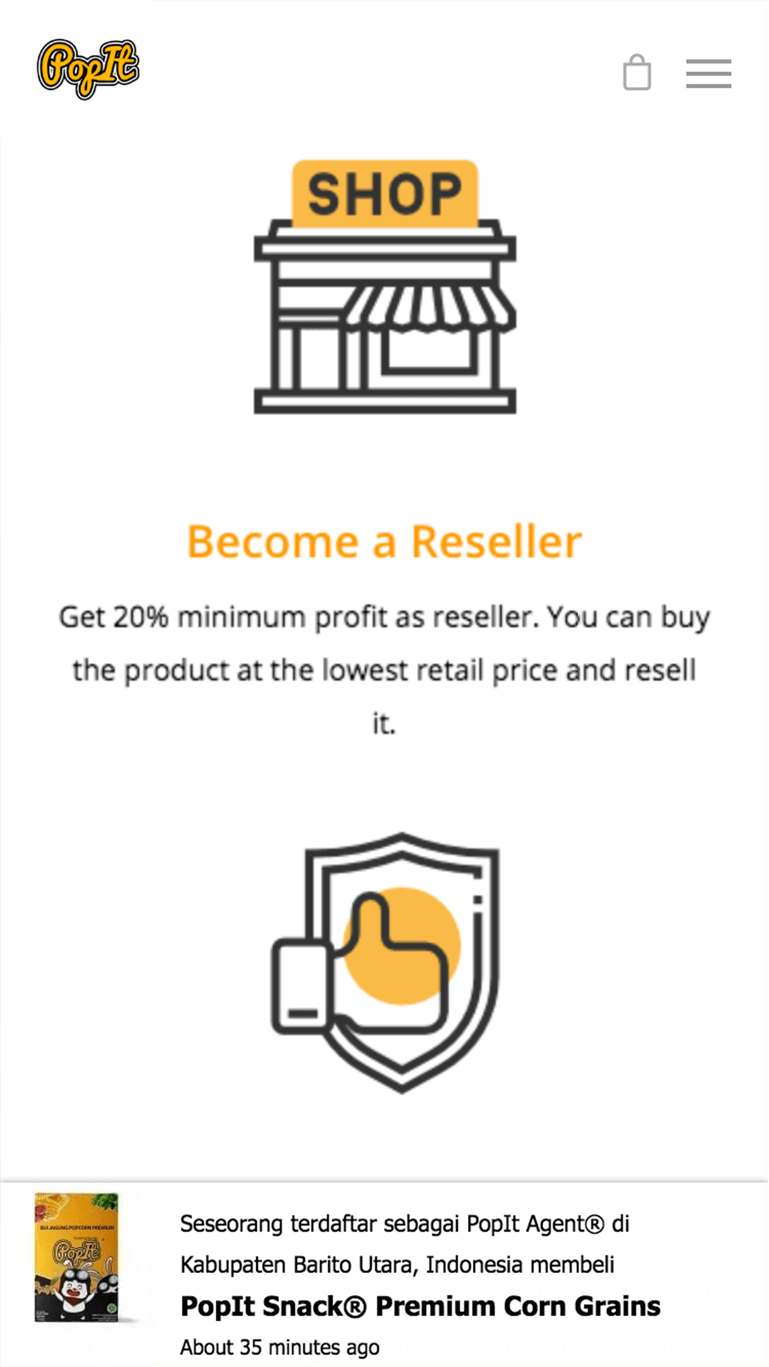 PopIt Snack: Reseller App:Amazon.de:Appstore for Android