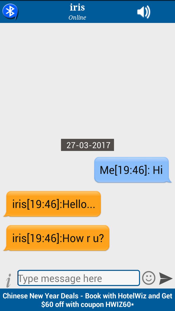 Bluetooth Chat - App on Amazon Appstore