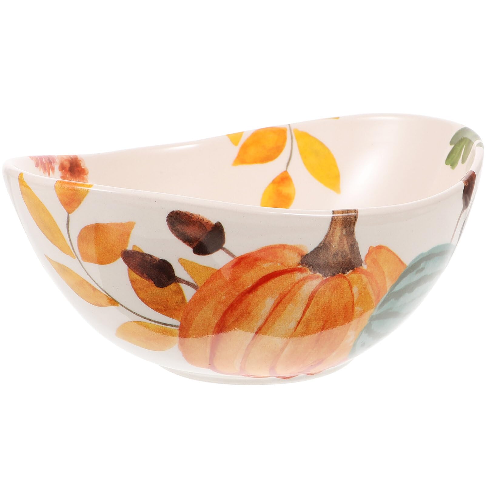 Amazon.com | ifundom Thanksgiving Salad Bowl: Autumn Harvest Dessert ...