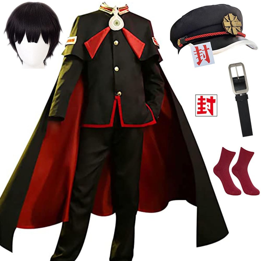 Amazon.com: Hanako-Kun Cosplay Costume Toilet Bound Hanako-Kun Outfit ...