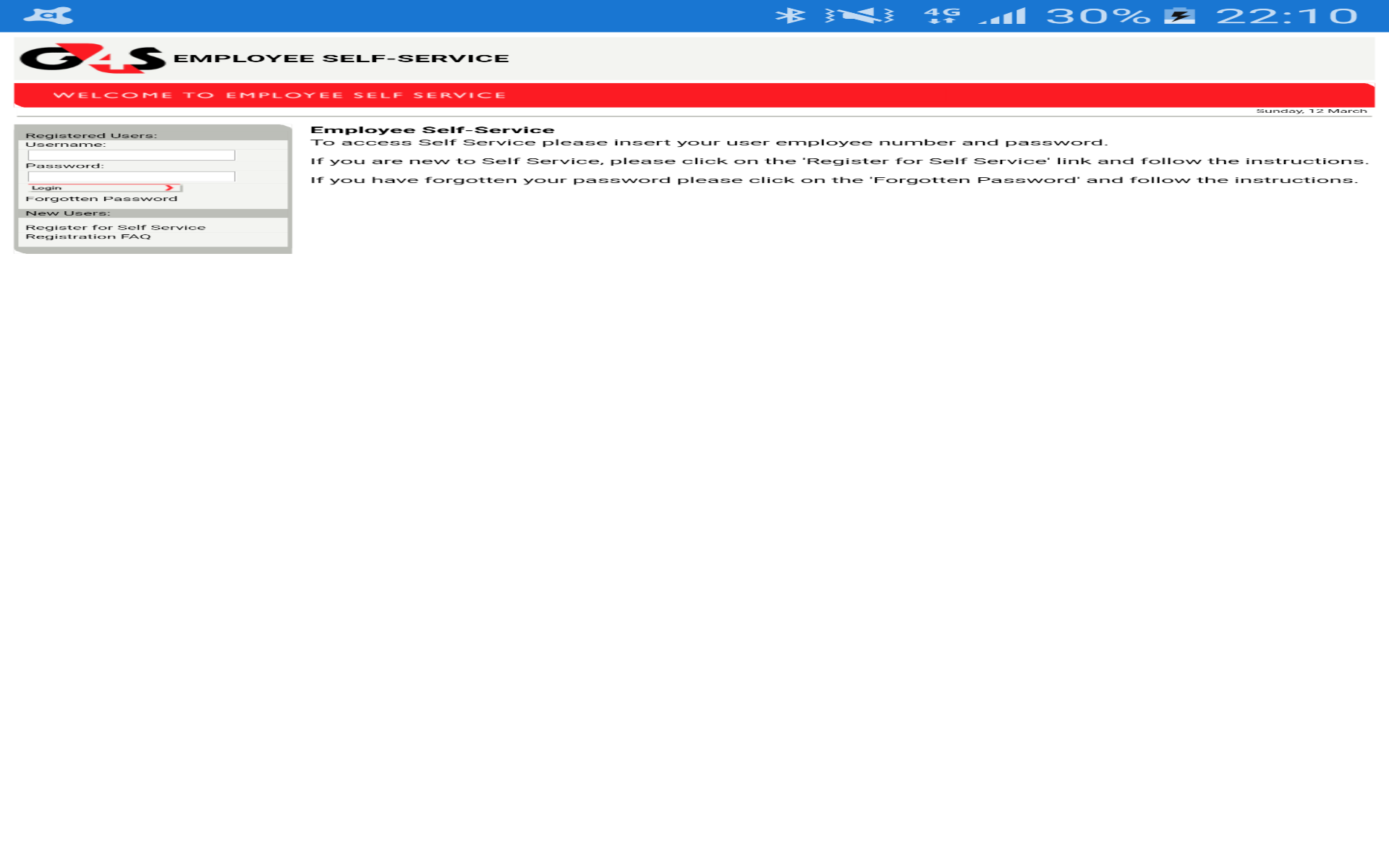 Employee Self Service - ESS G4S - App on the Amazon Appstore
