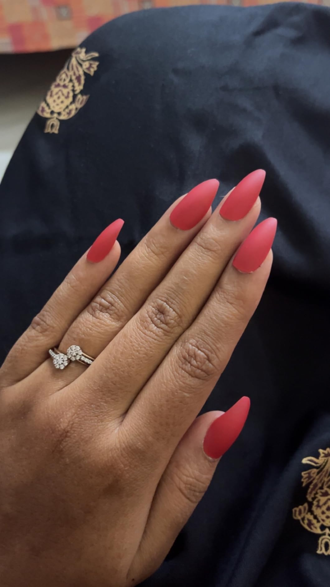 Buy Bella Monza French Tip Press On Nails | Reusable Artificial Fake ...