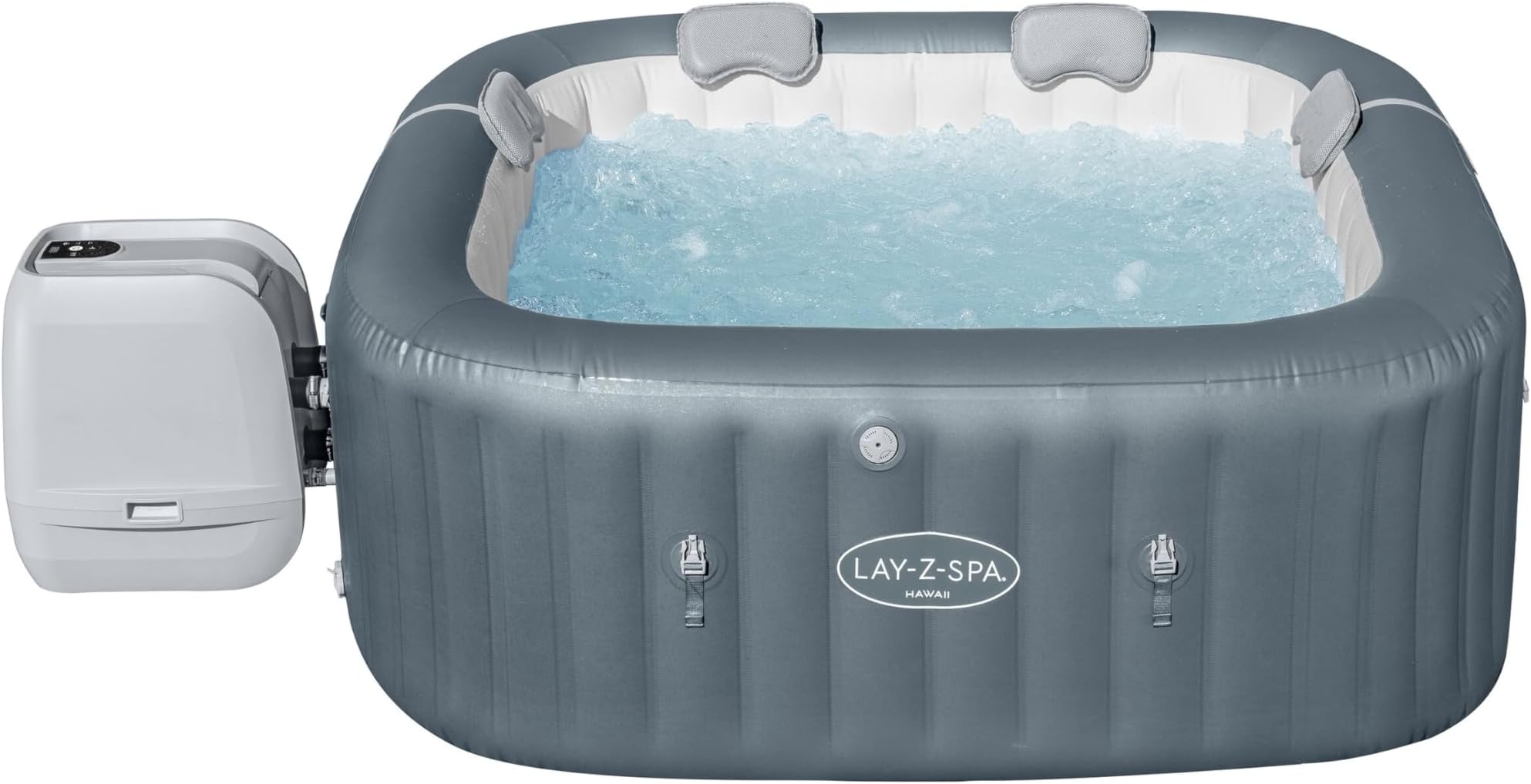 Bestway LAY-Z-SPA WLAN-Whirlpool Hawaii HydroJet Pro 180 x 180 x 71 cm ...