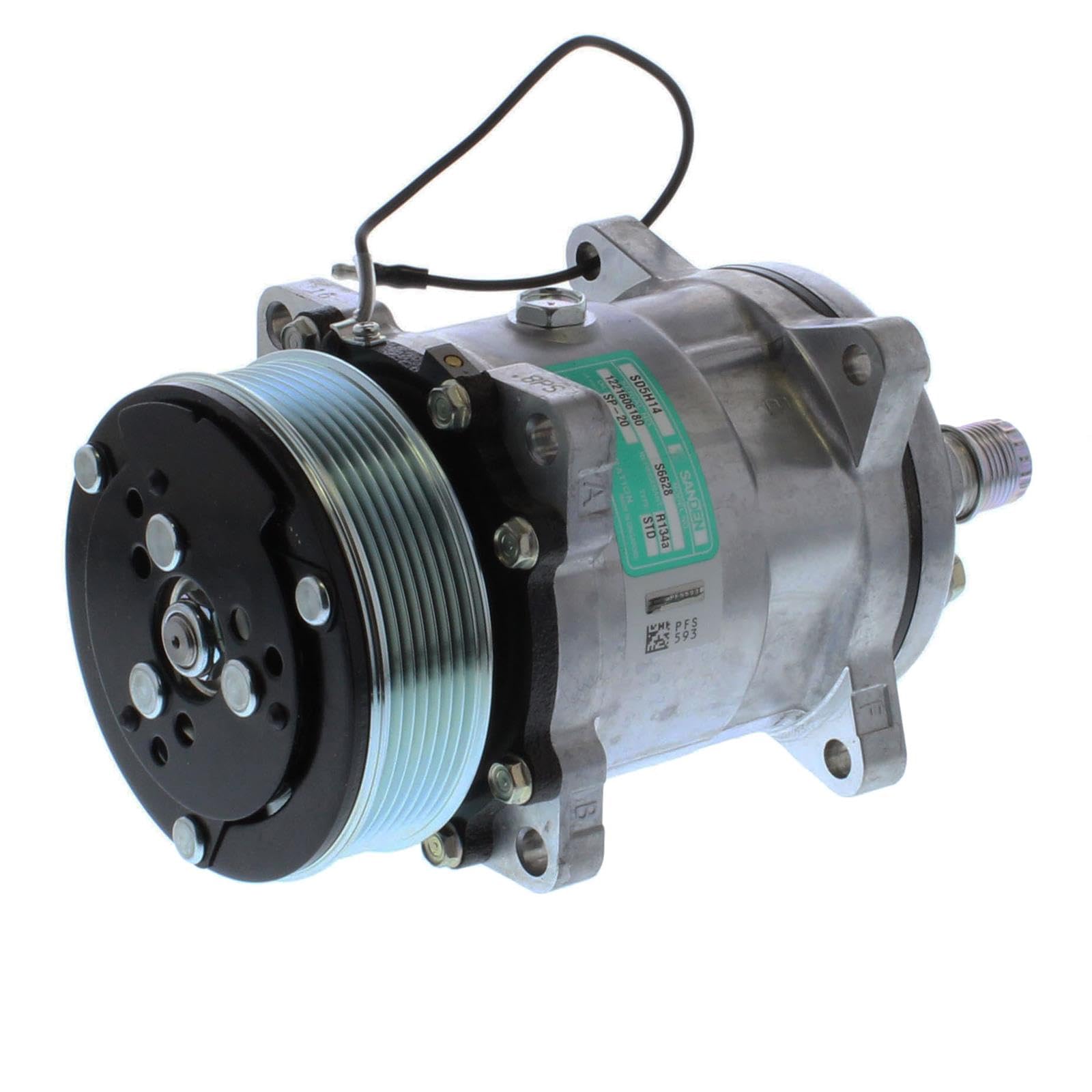 Amazon.com: Vintage Air 047002-MUR Sanden SD 508 Rear Exit Compressor ...