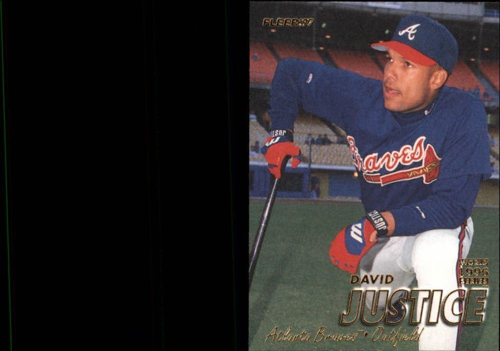 Amazon.com: 1997 Fleer Baseball Card #259 David Justice : Collectibles ...