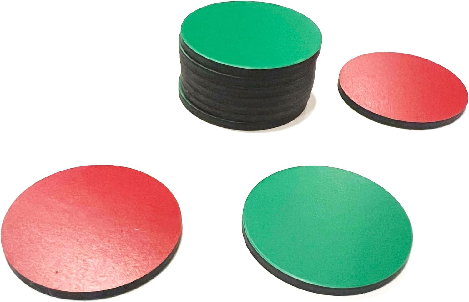 Snapklik.com : 25-Pack Double-Sided Red/Green Flip Magnet - Go - No Go ...