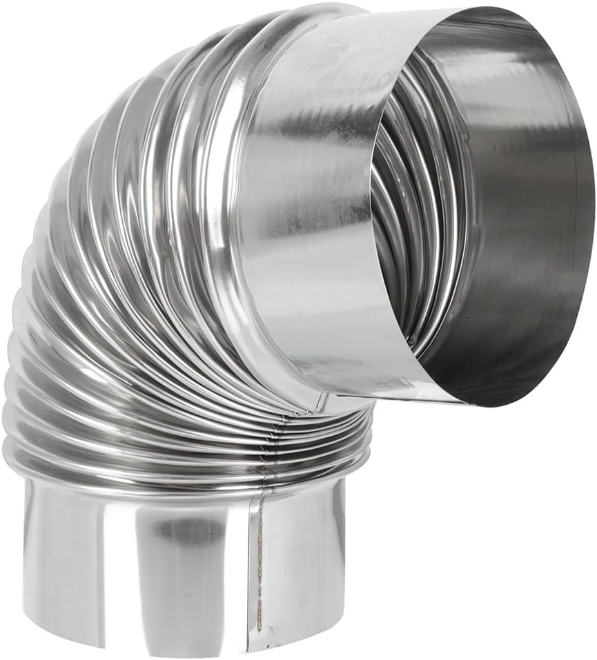 Amazon.com: OATIPHO Chimney Exhaust Pipe Flexible Exhaust Tubing Flex ...