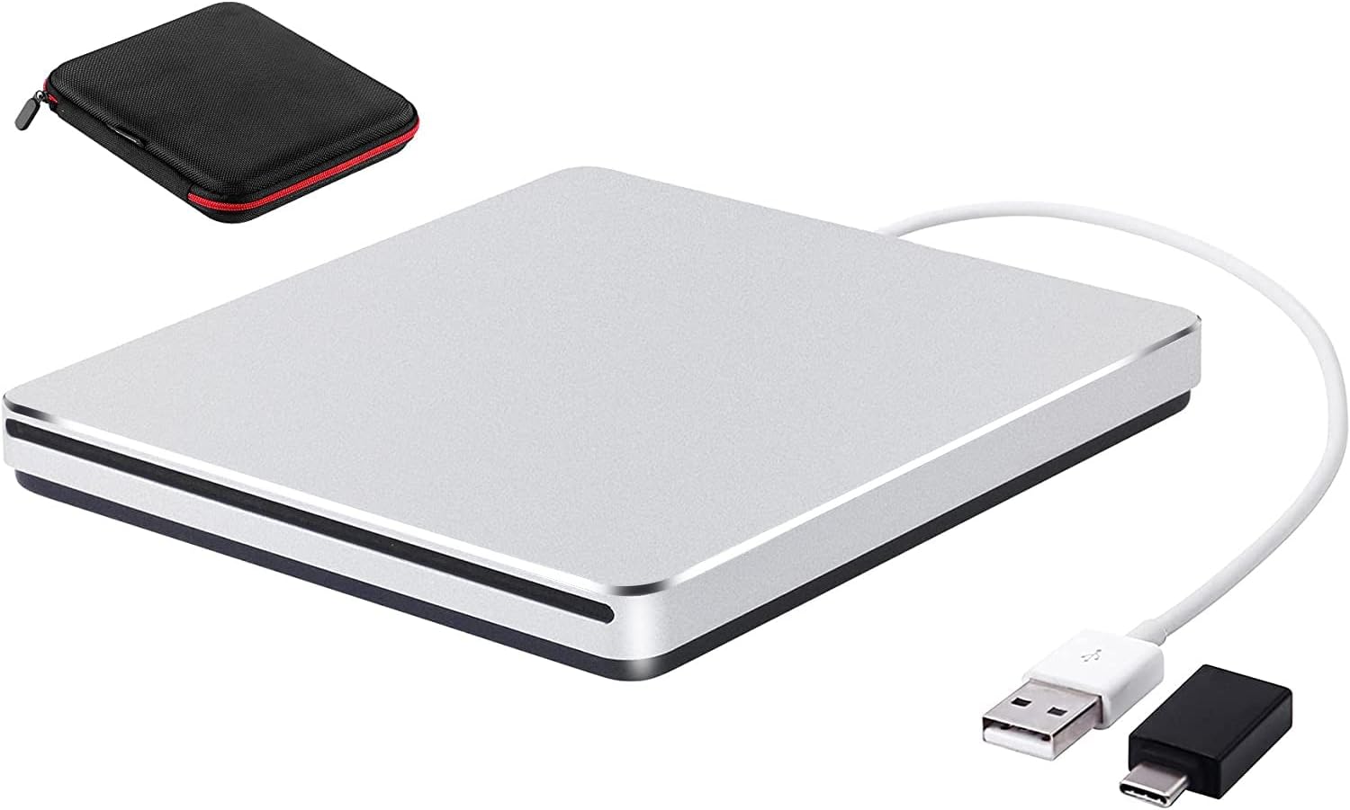 SOMDARHK External CD DVD Drive, USB Superdrive for Apple Mac, Portable ...