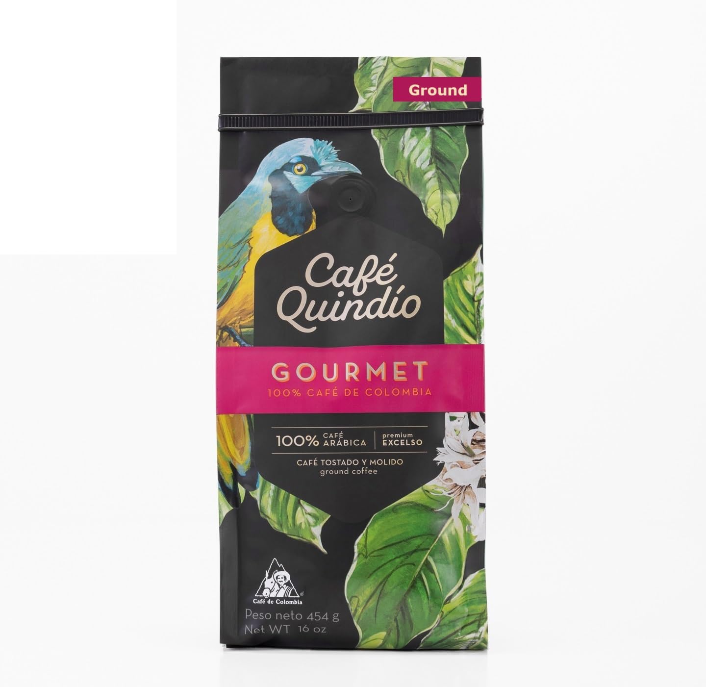 Amazon.com : Cafe Quindio Gourmet Ground Coffee, 100% Colombian Excelso ...