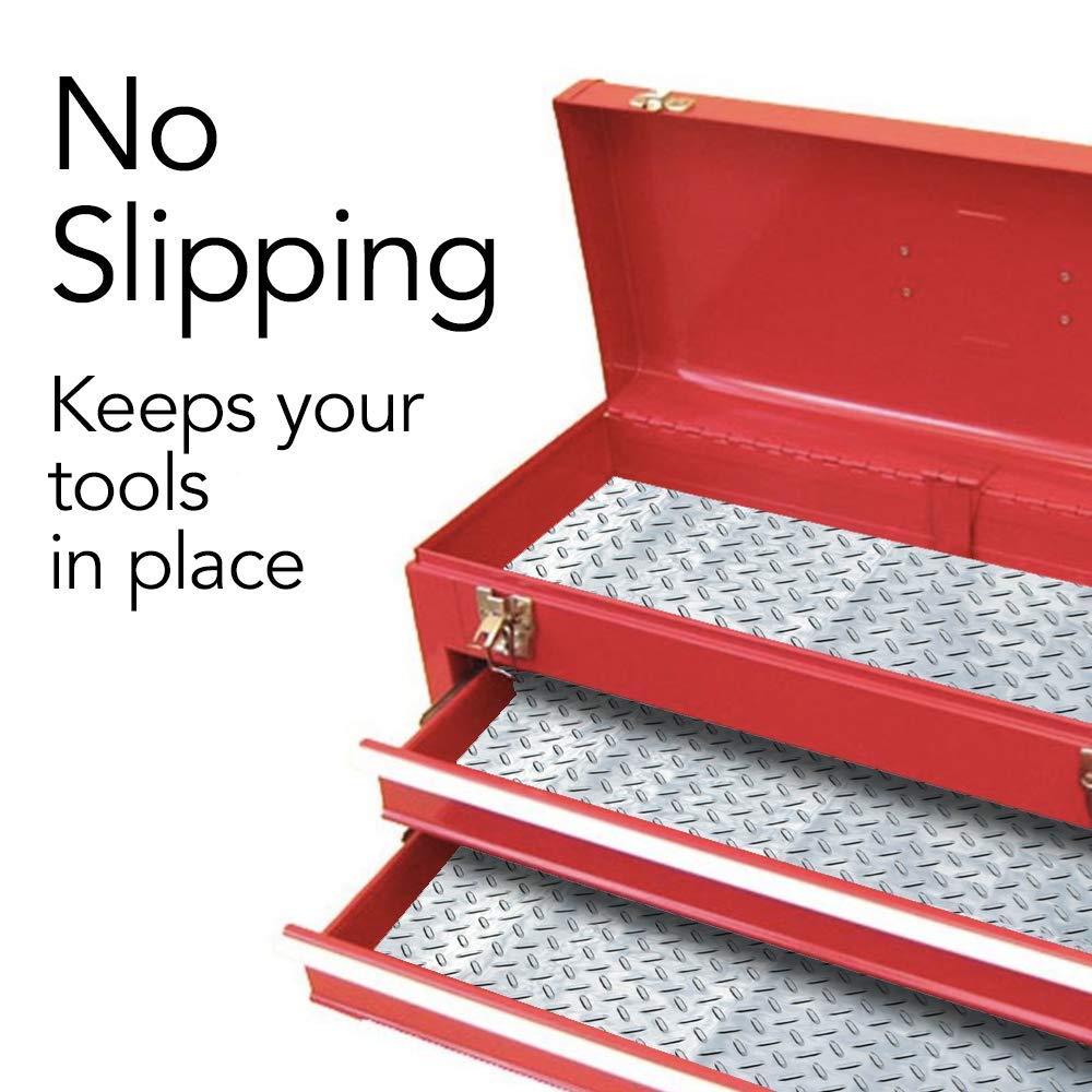 Resilia Premium Tool Box Liner Utility Mat - Garage Drawer & Shelf ...
