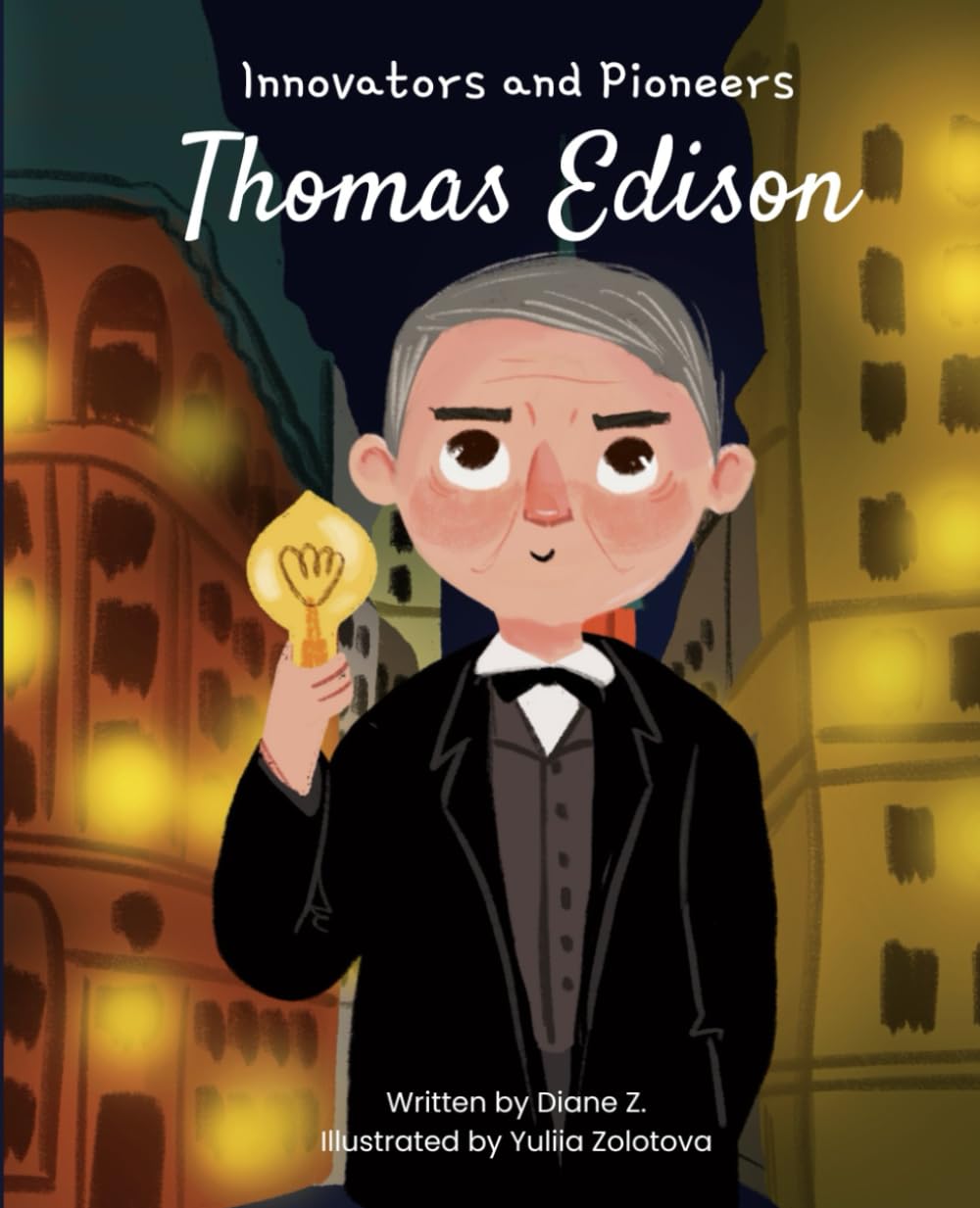 kids story book of Thomas Edison: (Innovators and Pioneers) illustrated ...
