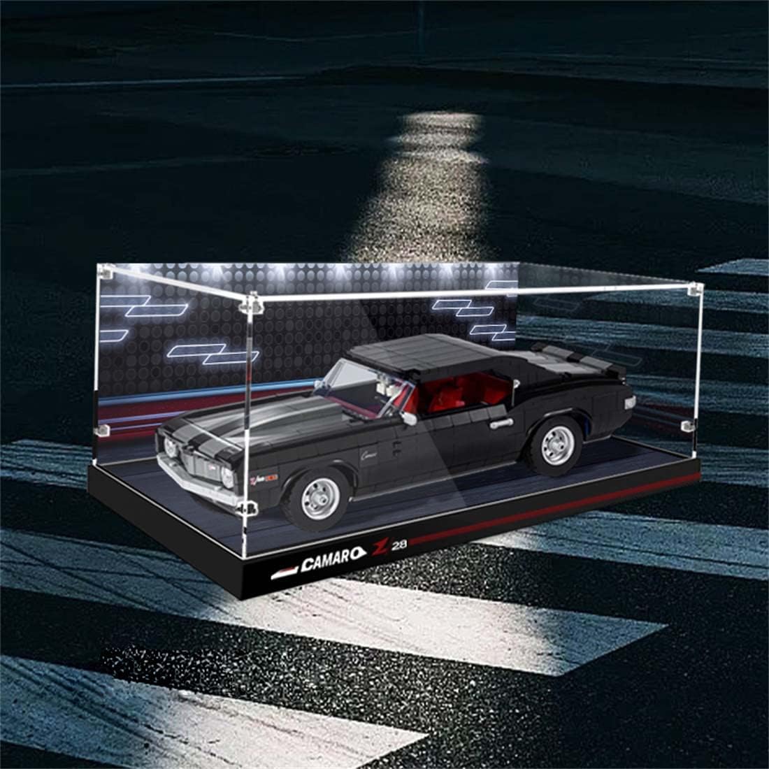 ALiquid Acrylic Display Case for Lego Camaro Z28 (10304), 3MM Acrylic ...