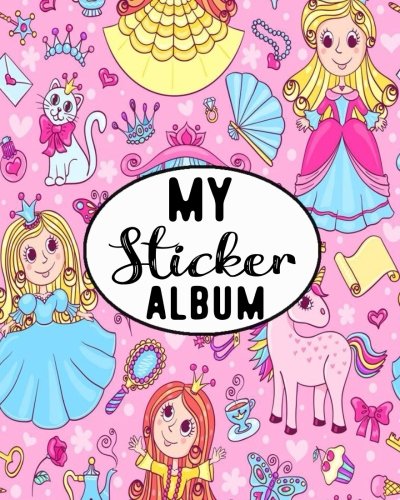 Amazon.com: My Sticker Album: Blank Sticker Book Sticker Journal 8x10 ...